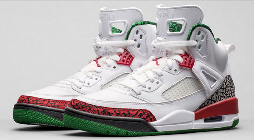 Jordan Spizike – White/Green/Varsity Red – Capaddicts – Lifestyle of a ...