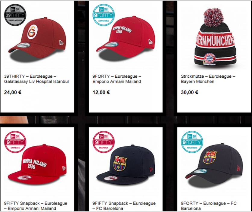New Era – Euroleague Basketball – Capaddicts – Lifestyle of a Capcollector
