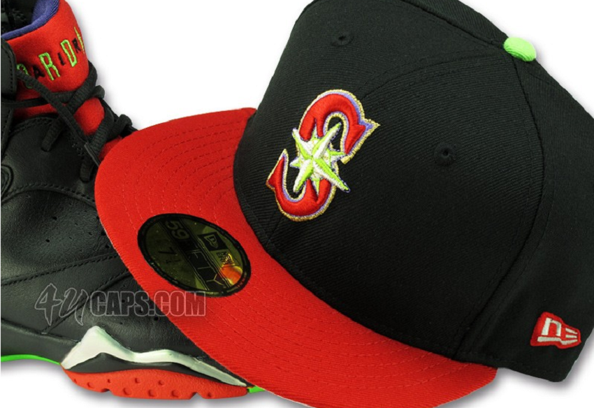 New Era – Seattle Mariners – Jordan 7 Marvin the Martian – Capaddicts ...
