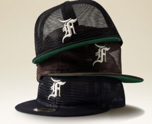 New Era x Fear of God – Full Mesh Trucker Fitted – Capaddicts ...